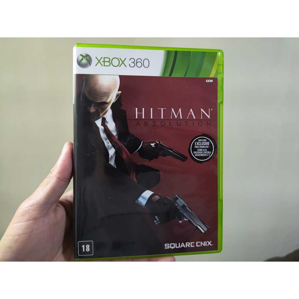 Hitman Absolution Xbox 360 Original Mídia Física | Shopee Brasil