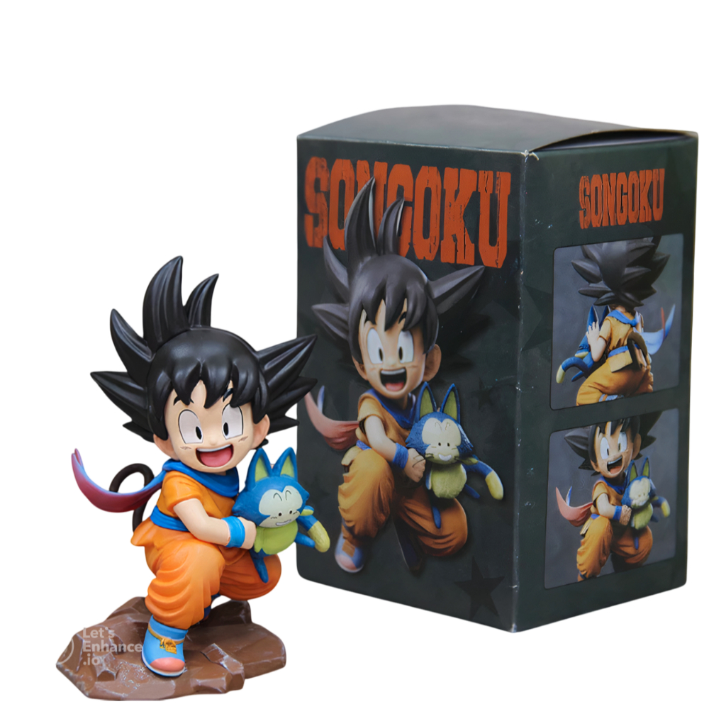 Boneco Action Figure Anime Dragon Ball Z Figura Filho Goku 11cm Hold ...