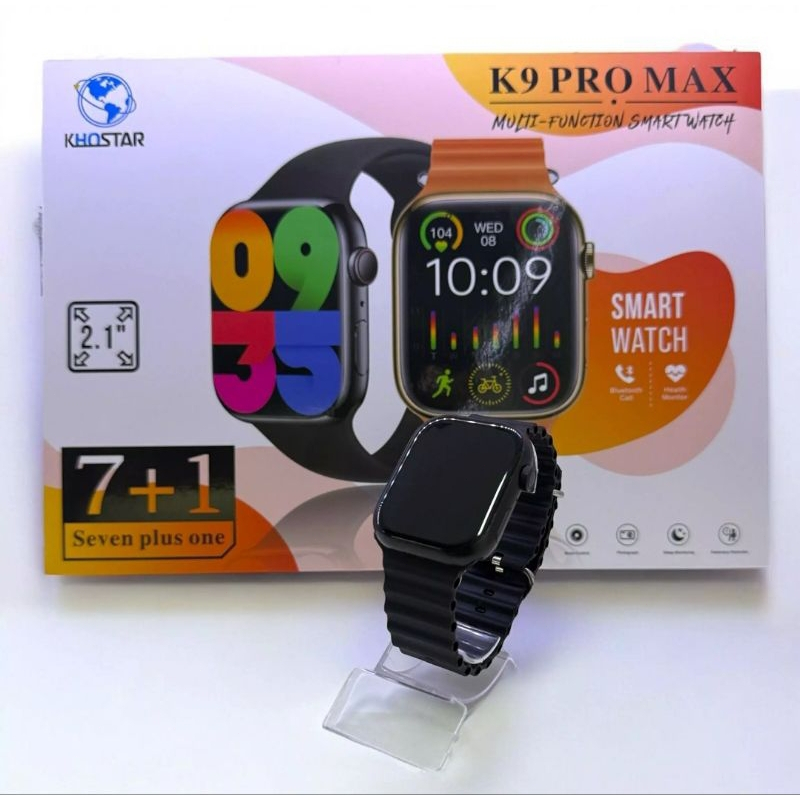 Relógio Inteligente Smartwatch K9 PRO MAX + 6 pulseiras variadas ...