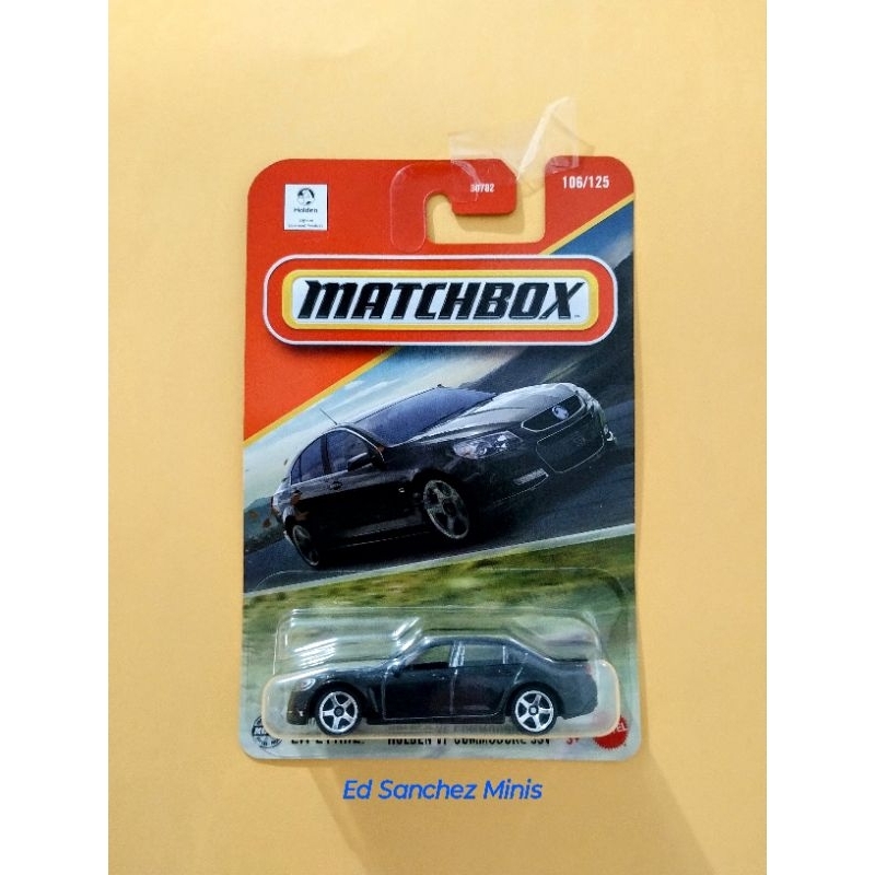 Matchbox 2025 Holden VF Commodore SSV Preto | Shopee Brasil