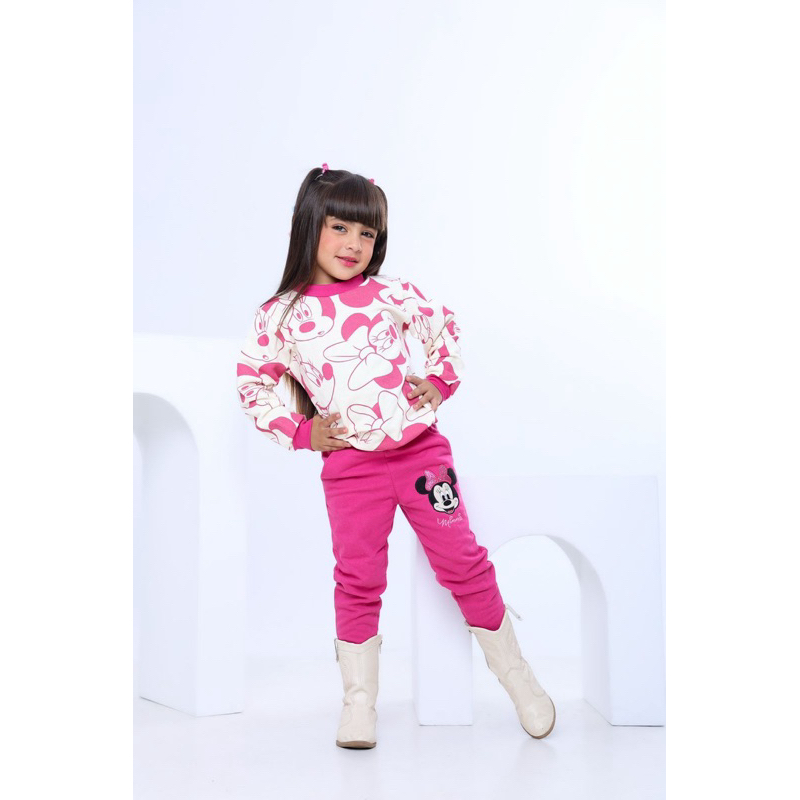 CONJUNTO MY MISS MINNIE | Shopee Brasil
