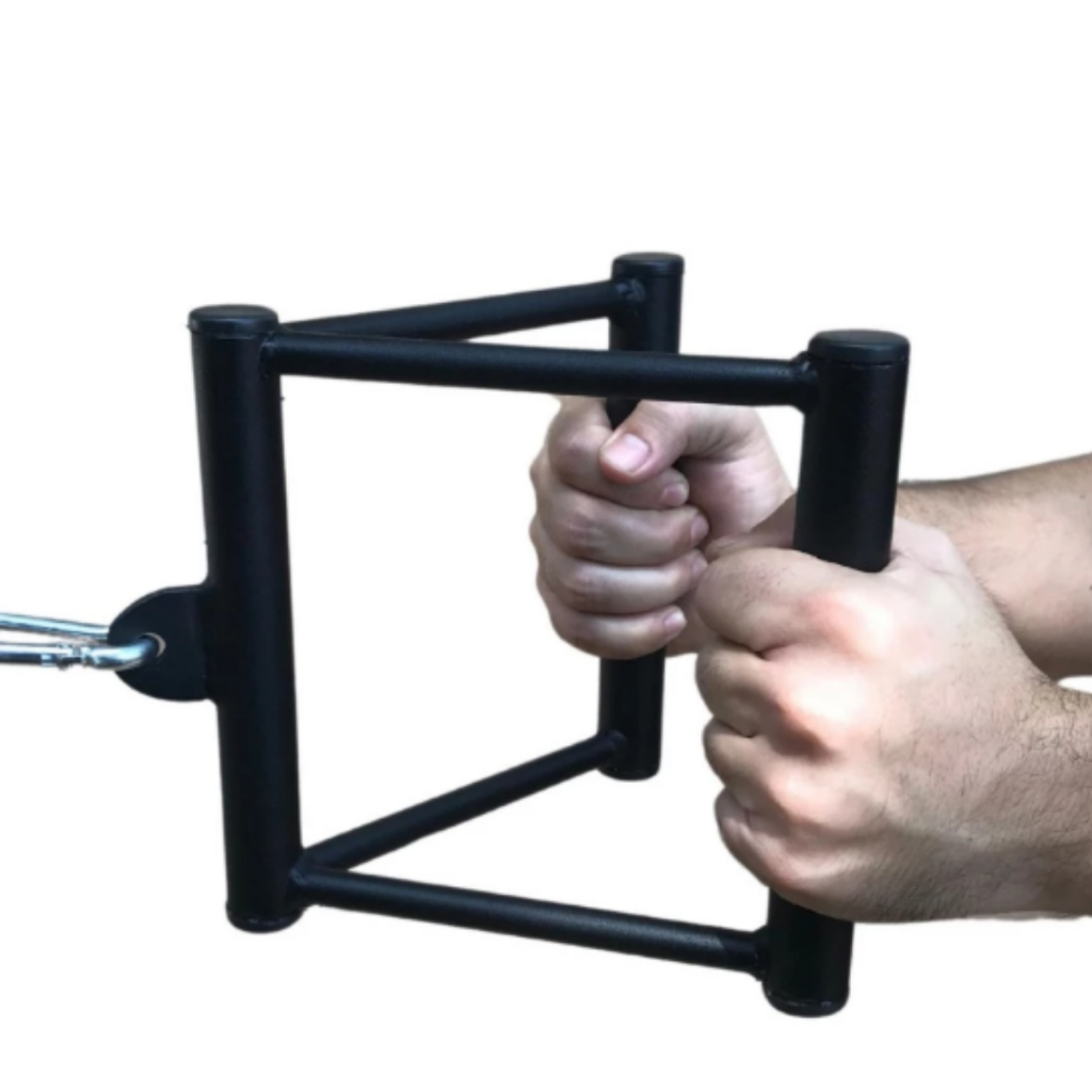 Puxador Pulley Triângulo Barra Triangulo Musculação Remada Academia ...