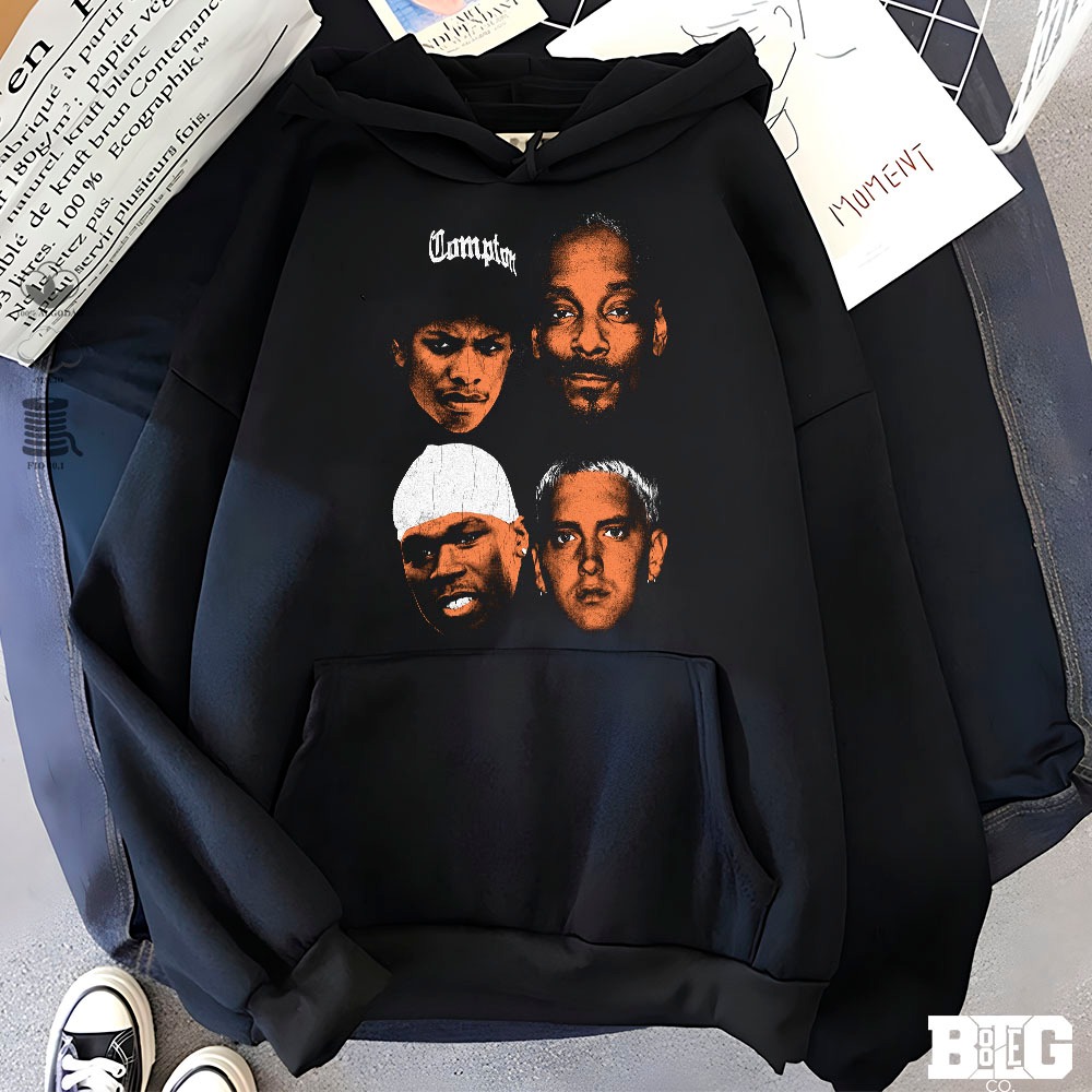 Moletom Canguru Blusa De Frio eazy snoop 50 cent eminem rostos rappers ...