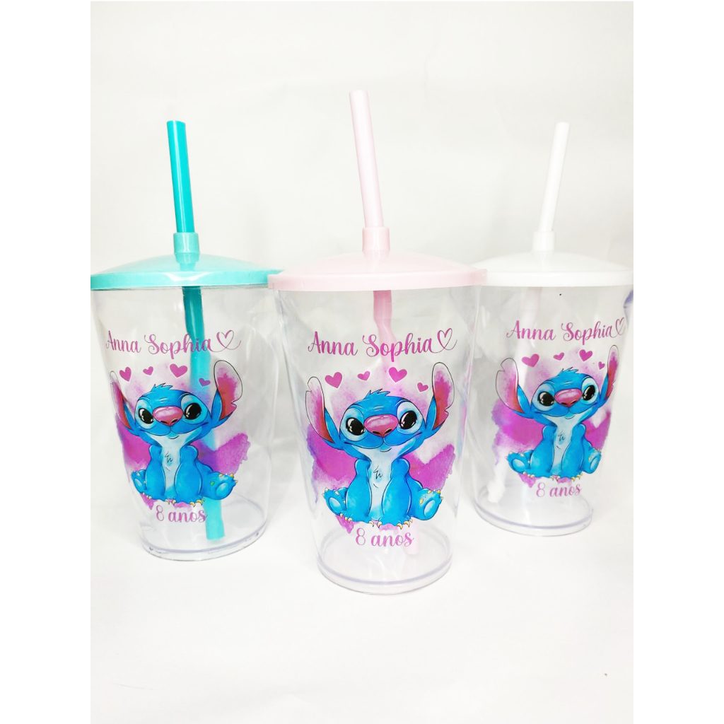 20 Copos Twister Shake C/ Tampa E Canudo Personalizado 550 ml | Shopee ...