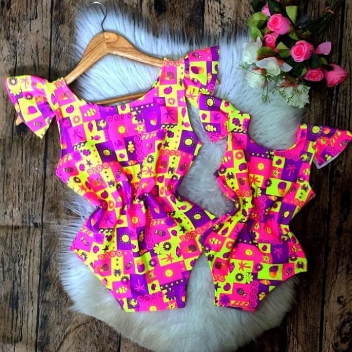 Kit Body Bory Maiô Mae + Body Bory Maiô Filha | Shopee Brasil