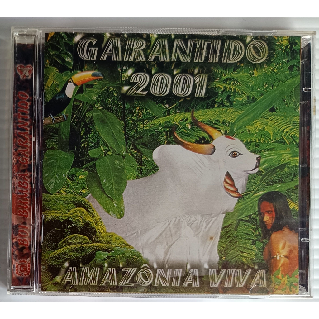 Cd Duplo Boi Bumba Garantido 2001 Amazônia Viva | Shopee Brasil