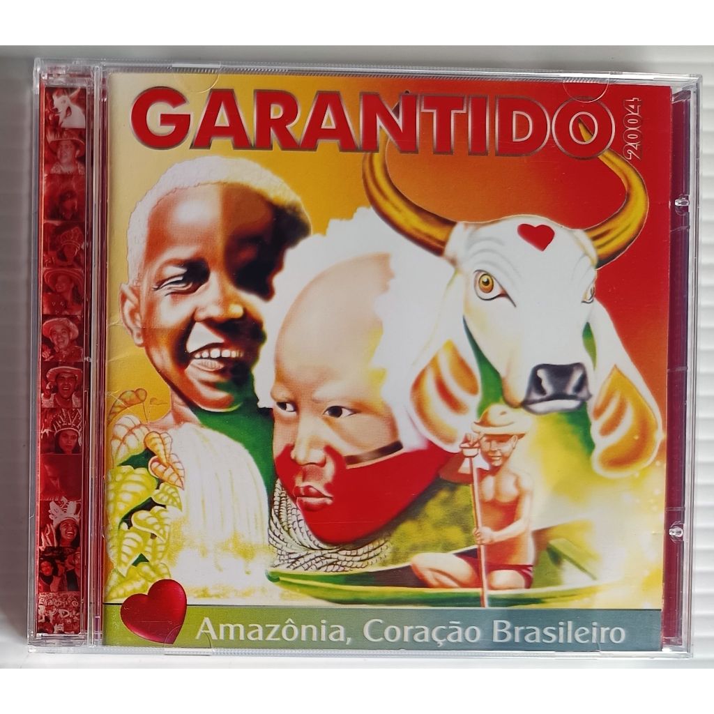 Cd Boi Bumba Garantido 2004, 1996, 1997 e 1999 Lote Com 4 Cds | Shopee ...