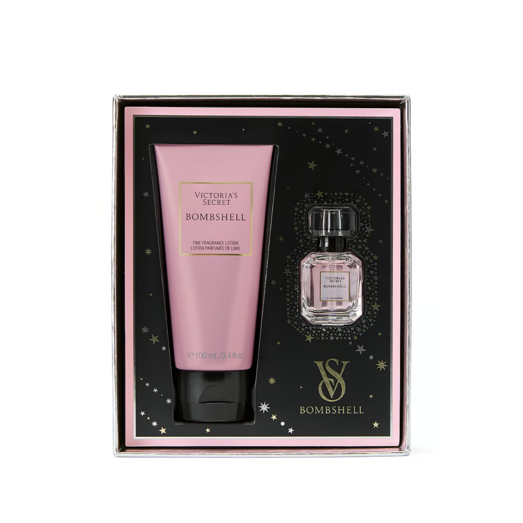 Kit Bombshell com mini perfume e hidratante corporal | Shopee Brasil