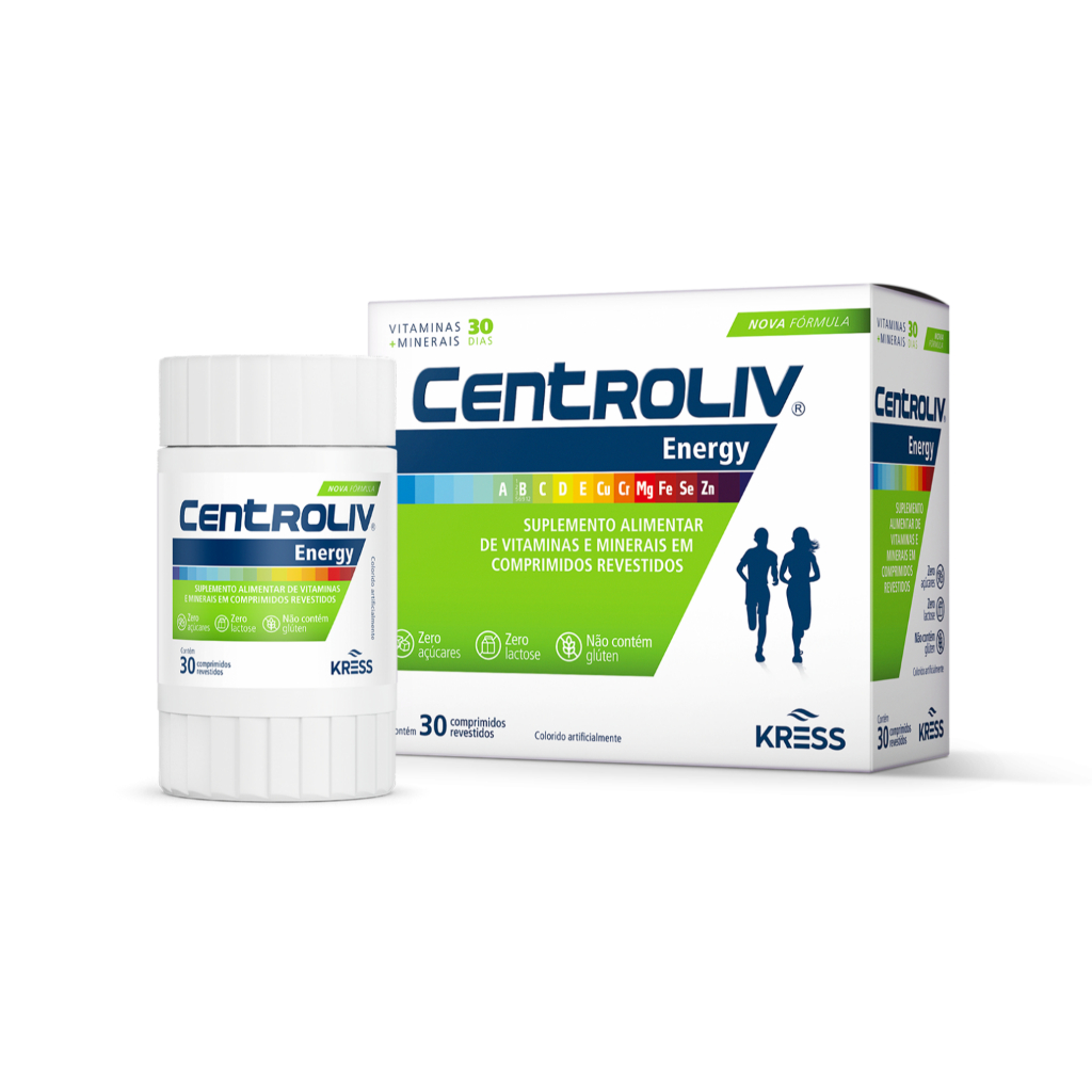 CENTROLIV ENERGY COMPRIMIDOS | Shopee Brasil