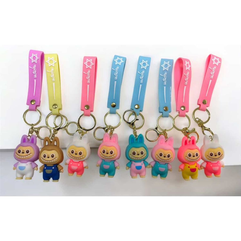 Chaveiro Labubu Virginia Adulto e infantil 7cm | Shopee Brasil