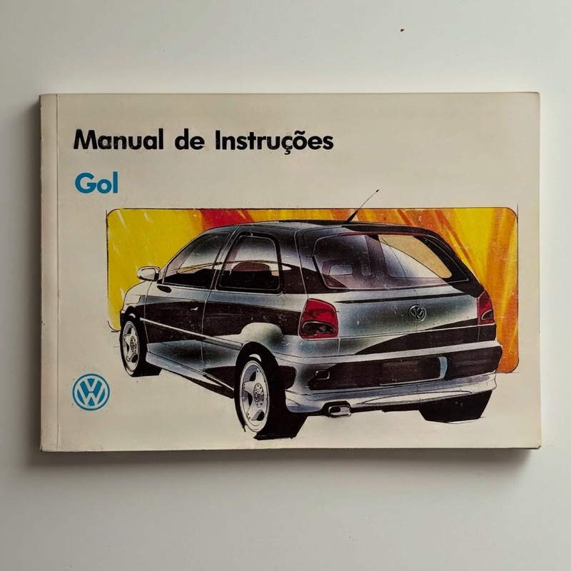 Manual do Proprietário Volkswagen Gol G2 Original | Shopee Brasil