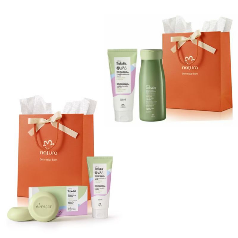 Presente Natura Tododia Flor de Pera e Melissa | Shopee Brasil