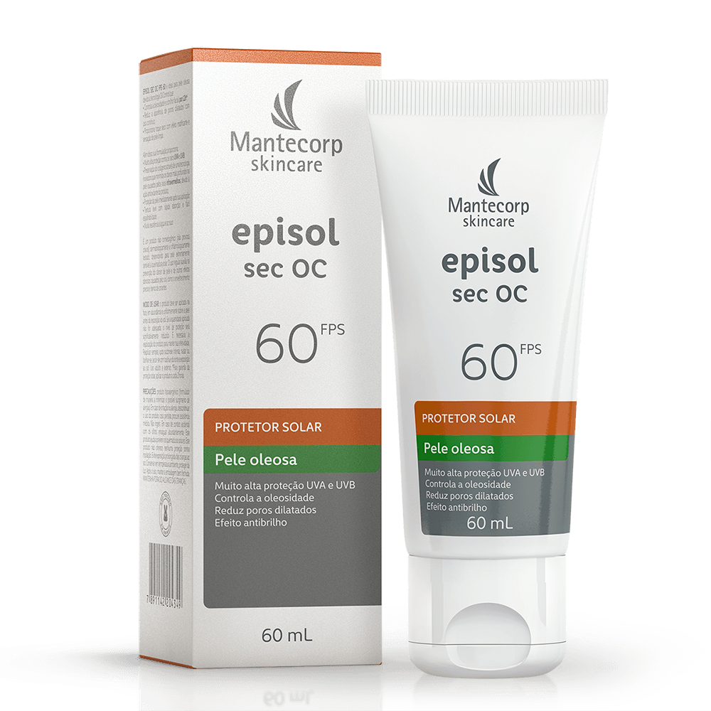 Episol Sec Oc Fps 60 Protetor Solar 60g Pele Oleosa | Shopee Brasil