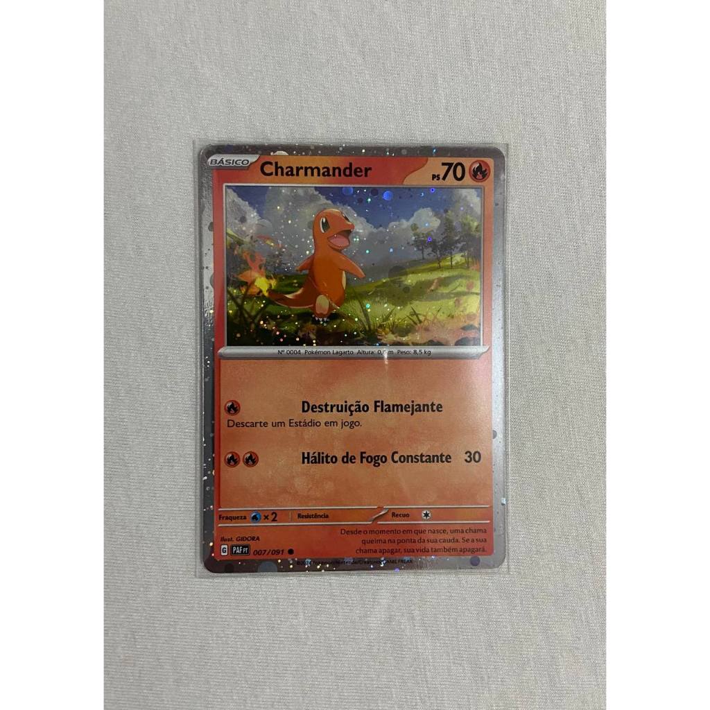 Carta Pokémon Charmander 007/091 - Escarlate e Violeta: Destinos de ...