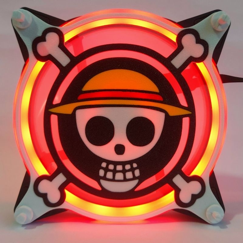GRADE GRELHA PARA COOLER FAN GRILL 120MM X 120MM PERSONALIZADO LUFFY ...