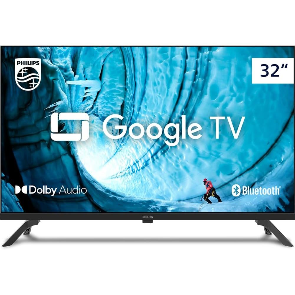 PHILIPS SMART TV 32, GOOGLE TV, COMANDO DE VOZ, HD 32PHG6909/78 ( 110V 220V ). | Shopee Brasil