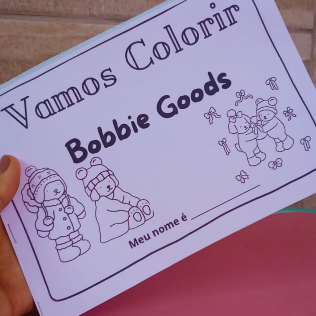 Livro de Pintar Bobbie Goods Infantil 15x21 para Crianças e Adulto ...