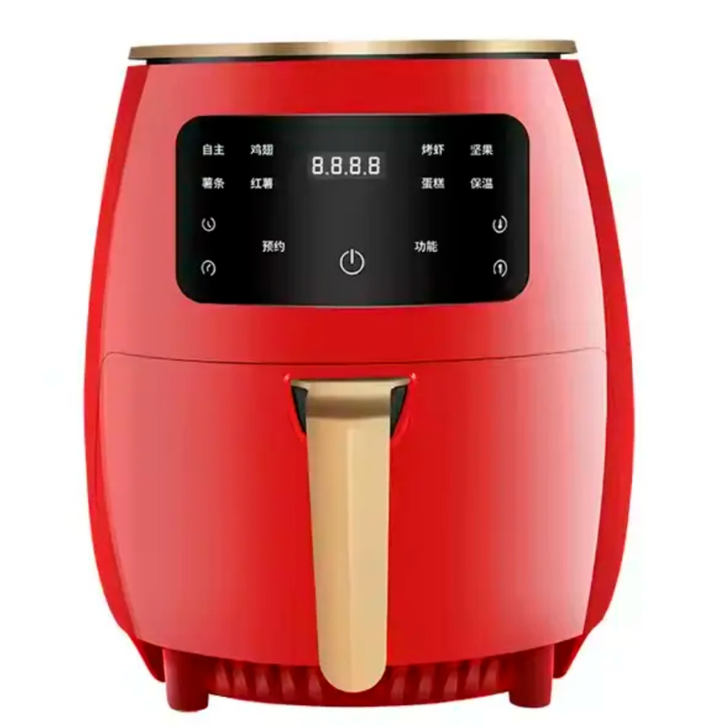 Air Fryer Vermelha 4,5L Turbo Fry Touch – Fritadeira Elétrica 220V ...