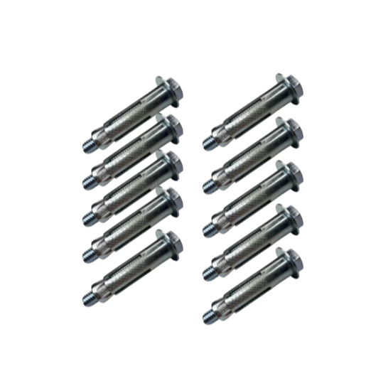 Kit 20 Parabolt Chumbador Bucha Parafuso 1/4 por 2 polegadas Vonder ...