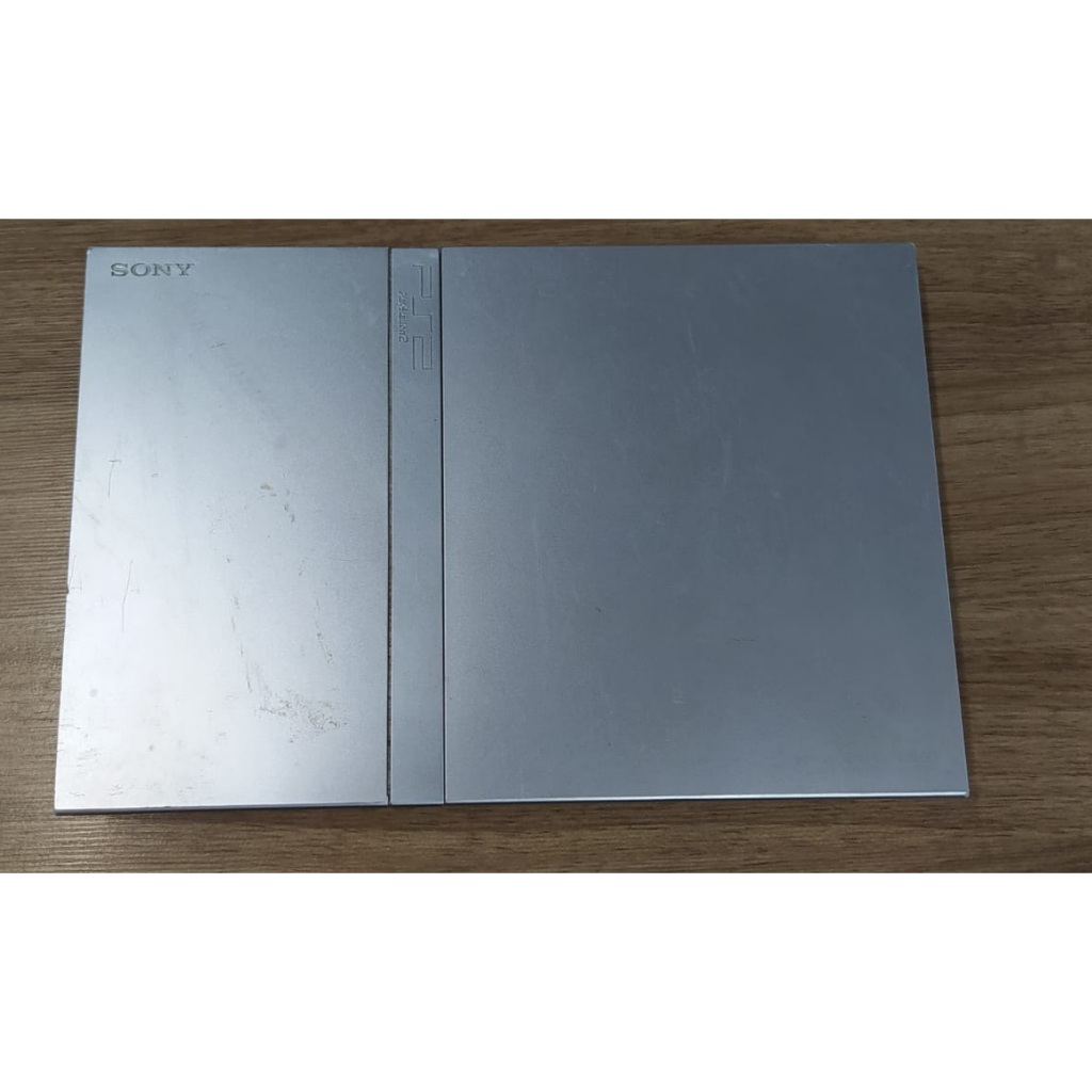 Carcaça Ps2 Slim Prata 79xxx (1953) | Shopee Brasil