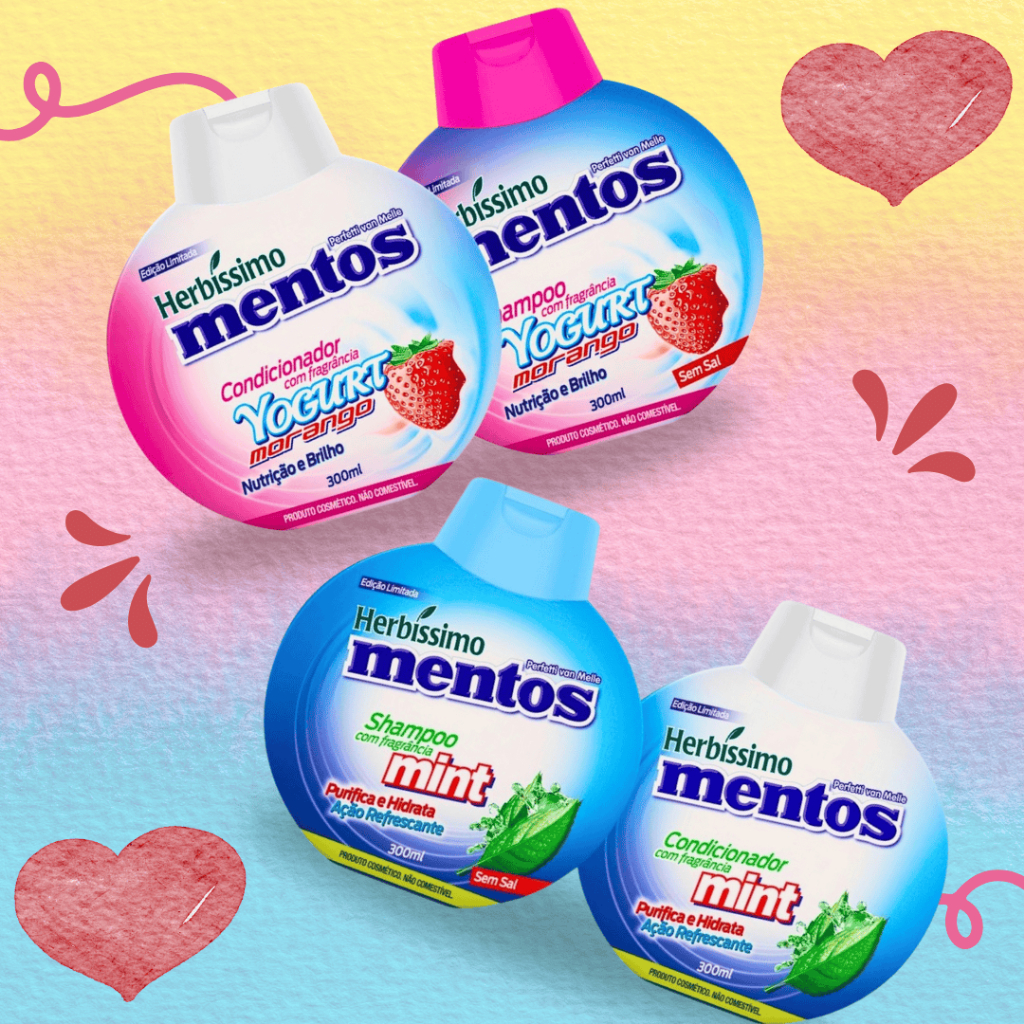 Kit Herbíssimo Shampoo 300ml + Condicionador 300ml – Mentos Mint OU ...