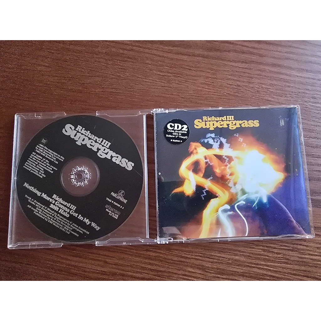 SUPERGRASS - RICHARD III - CD2 SINGLE IMPORTADO | Shopee Brasil