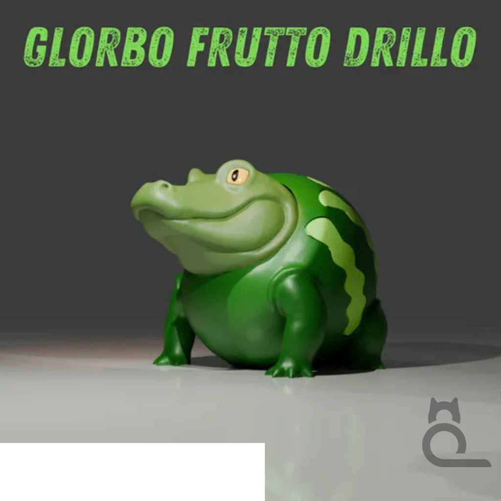 Globo Frutto Drillo meme Tik Tok Brainrot Italia | Shopee Brasil