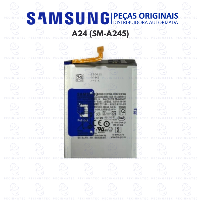 Bateria SAMSUNG A24 SM-A245 Original GH82-37056A | Shopee Brasil