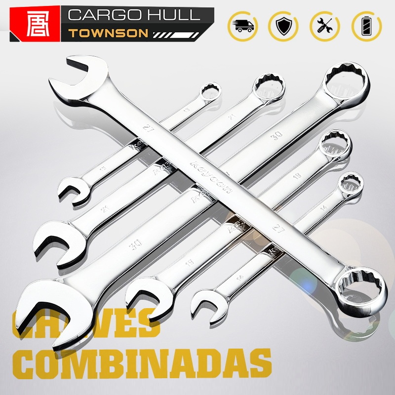 Chave Combinada Medidas 6 A 21 mm - Individual - Aço Carbono ...