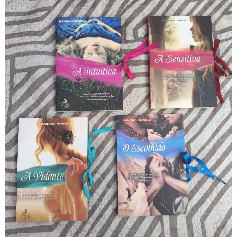 Hannah Howell - Família Wherlocke (A Vidente/ A Sensitiva/ A Intuitiva/ O Escolhido) | Shopee Brasil