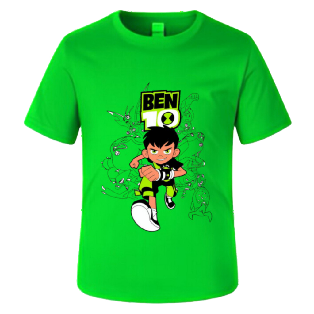 Ben 10 -CAMISETA Fantasia Infantil Personagens Meninos Hulk Homem ...