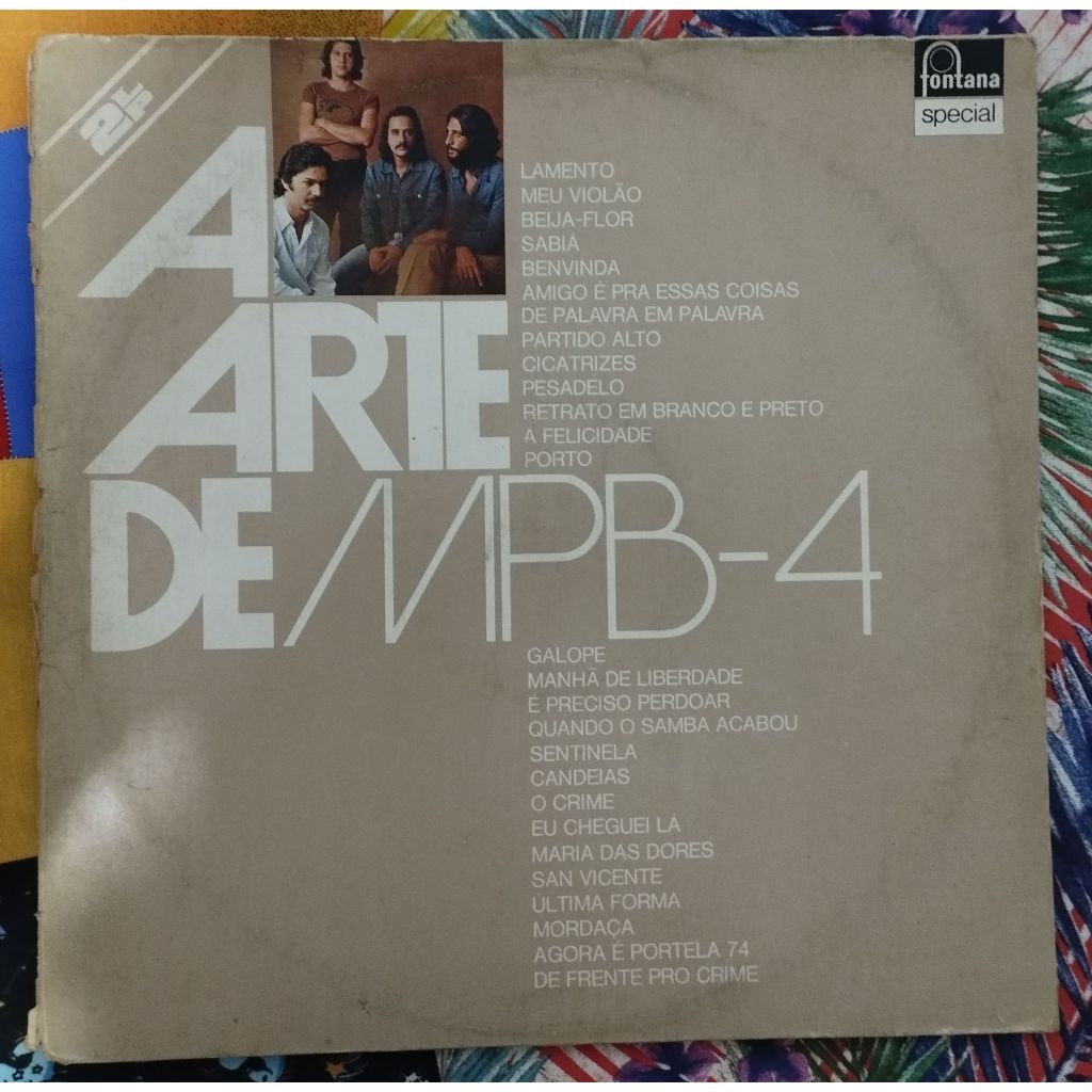 LP/VINIL MPB4 - A Arte de MPB4 (1976) | Shopee Brasil