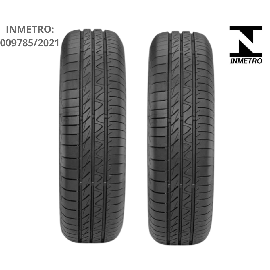 Kit 2 Pneus 195/55 R15 Eco Cinturado Remold com Inmetro | Shopee Brasil