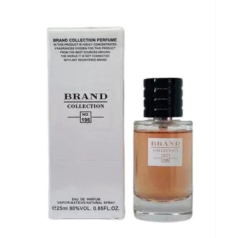 Brand Collection N° 196 - Perfume Unissex de 25ml. | Shopee Brasil