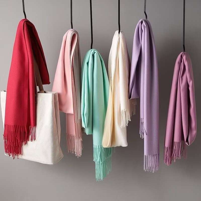 Anti-pilling cachecol feminino cachecol de inverno com 250g | Shopee Brasil