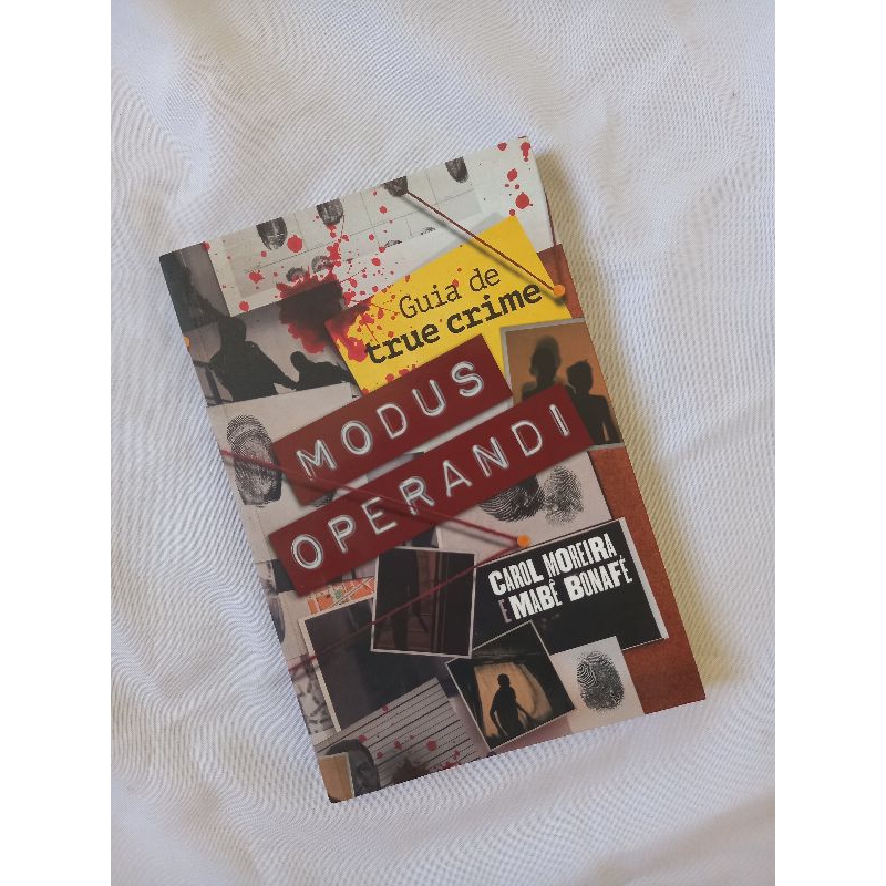 Livro Modus Operandi - Guia de true crime | Shopee Brasil