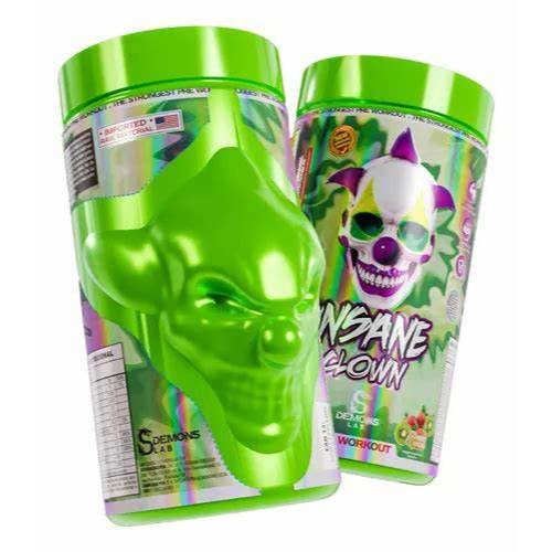 Insane Clown 350g Pré Treino Pre workout - Demons lab | Shopee Brasil
