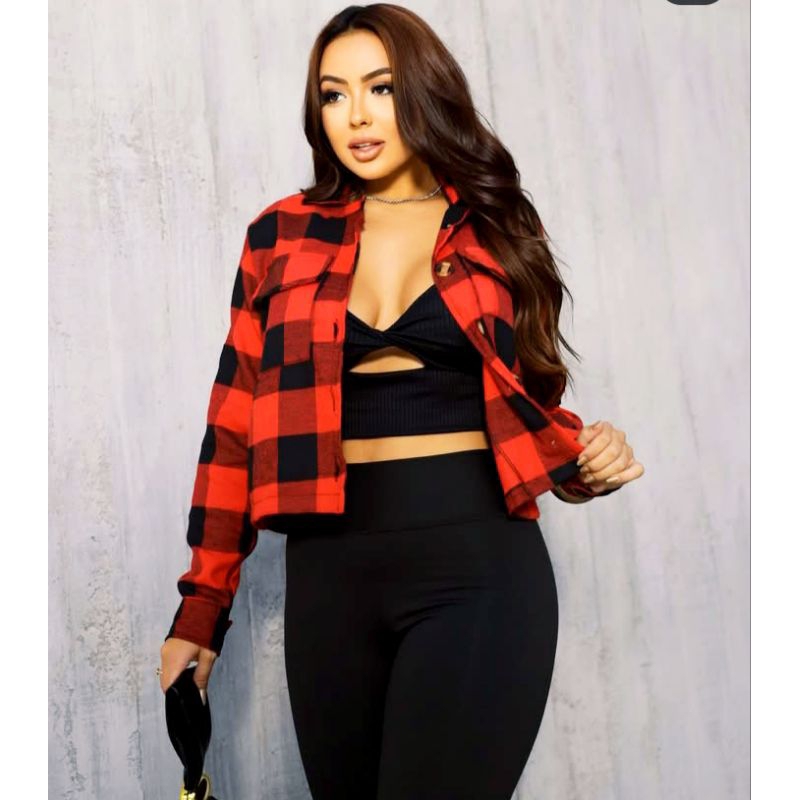 Blusa Xadrez Camisa manga longa Flanelada Festa Junina Arraial são João quadriculada | Shopee Brasil