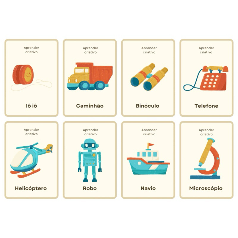 Flash cards personalizado | Shopee Brasil