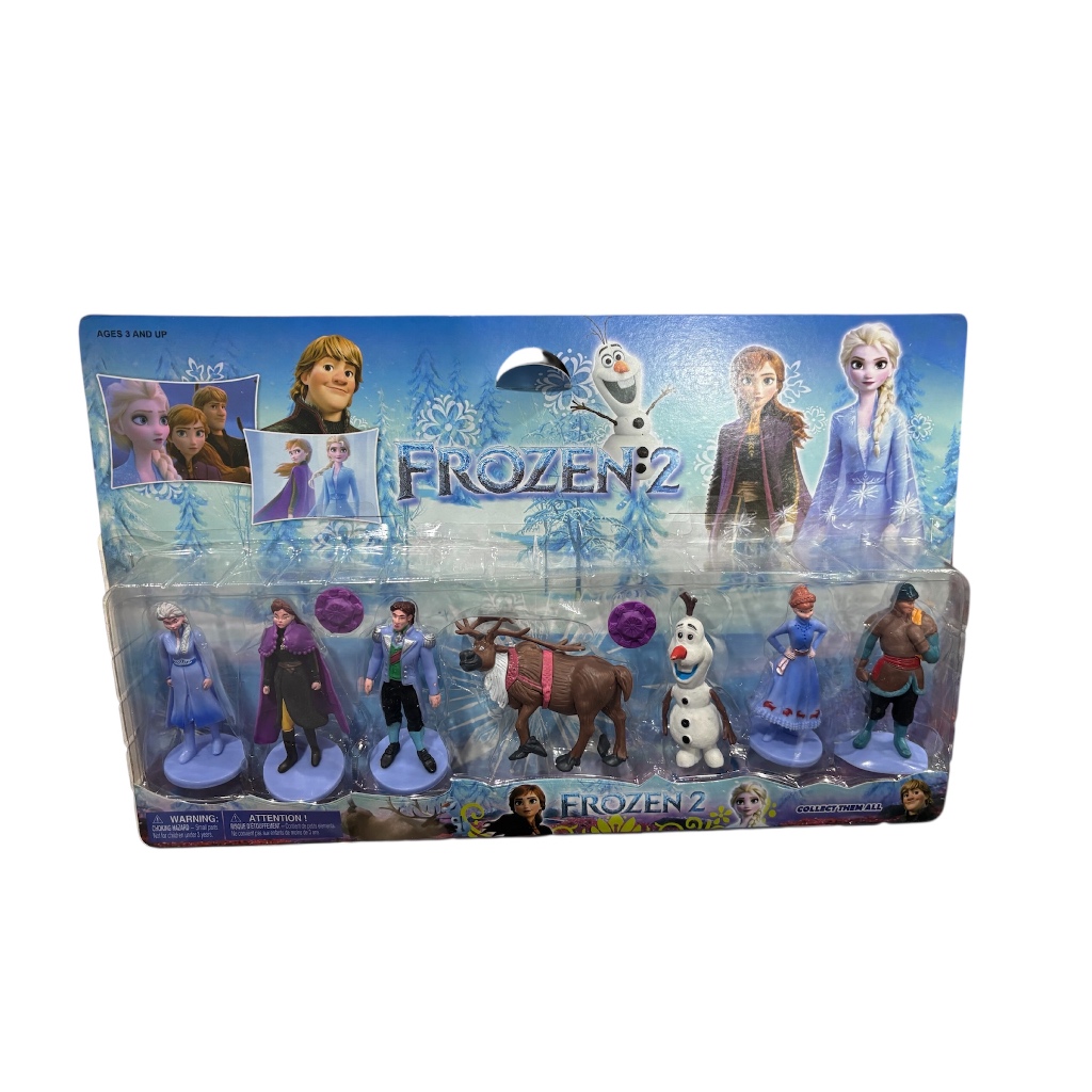 Kit com 7 bonecos Frozen 2 | Shopee Brasil