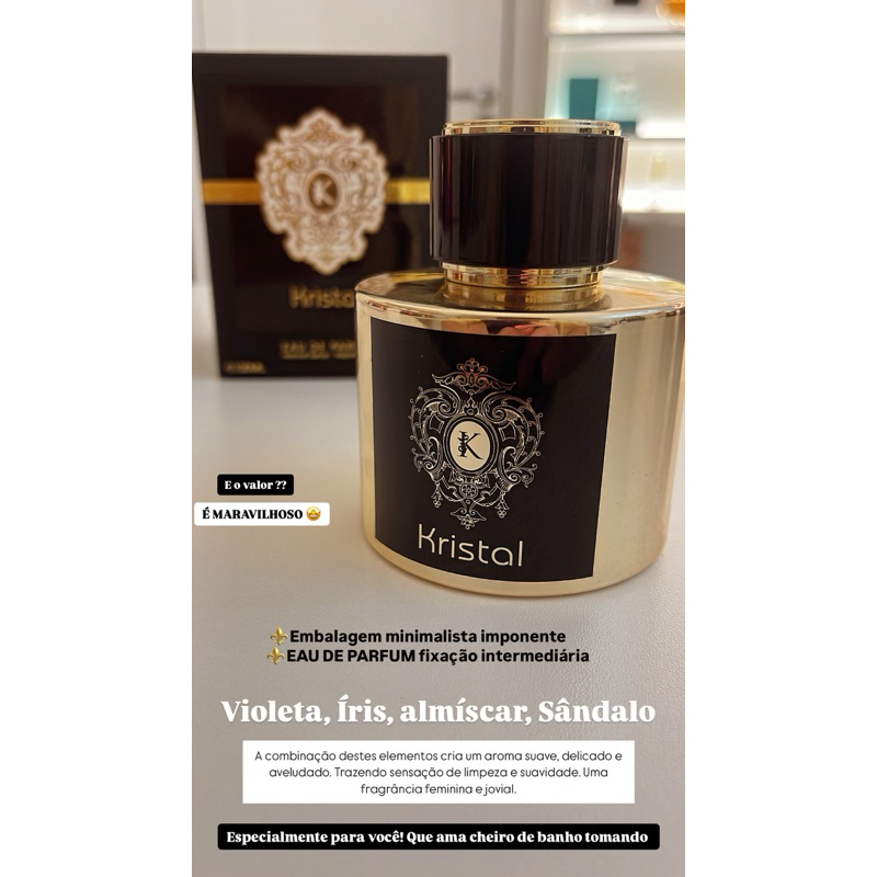 Kristal de Fragrance World | Shopee Brasil