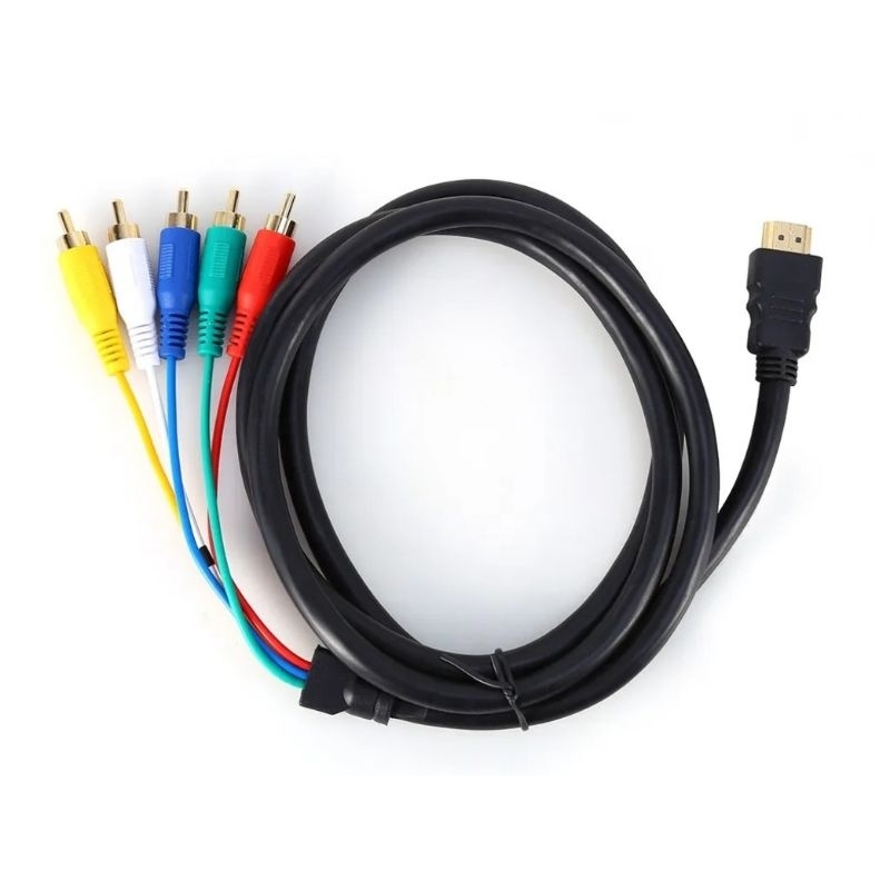 Cabo Video Componente para HDMI Ps2 Ps3 Alta Definição | Shopee Brasil