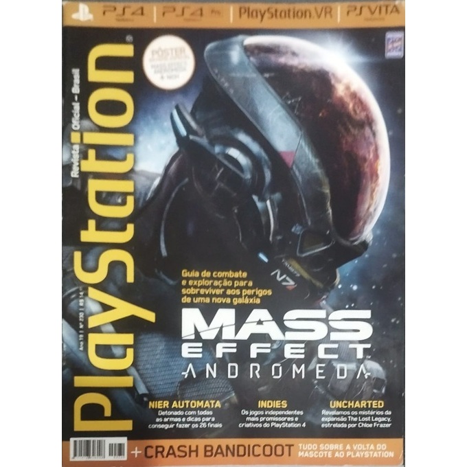 Revista Playstation N 230 - Detonado Nier Automata | Shopee Brasil