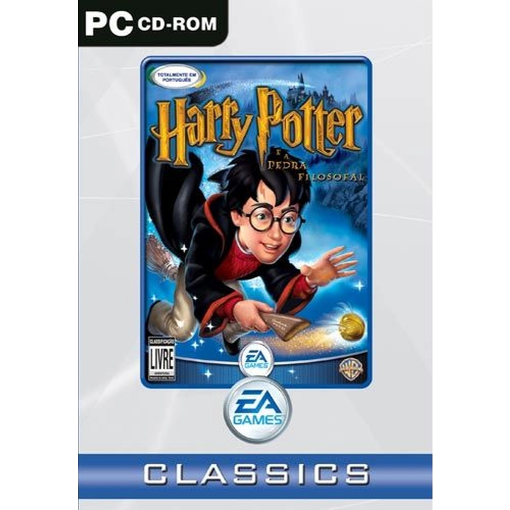 PC CD-Rom Harry Potter e a Pedra Filosofal | Shopee Brasil