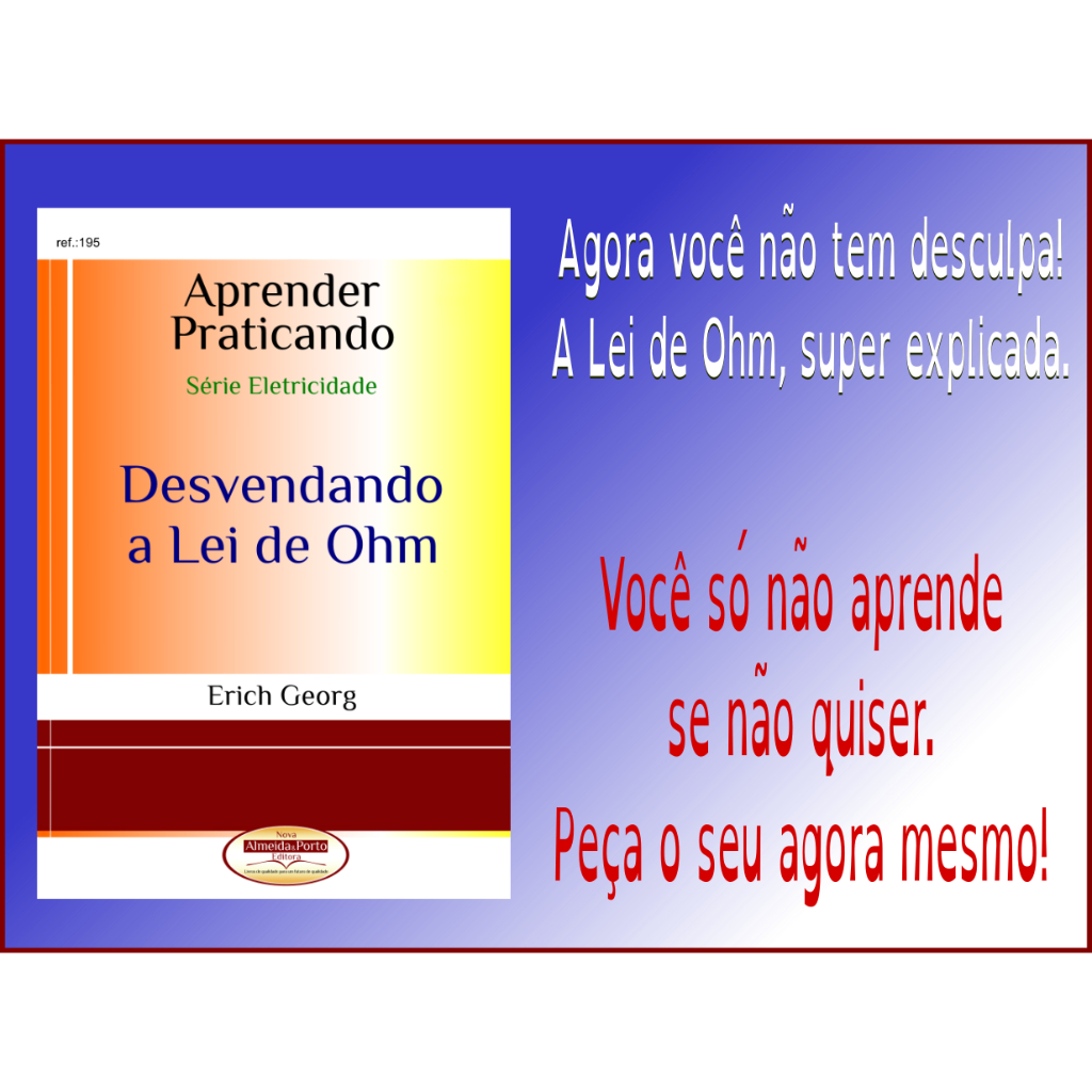 Livro Desvendando a Lei de Ohm | Shopee Brasil