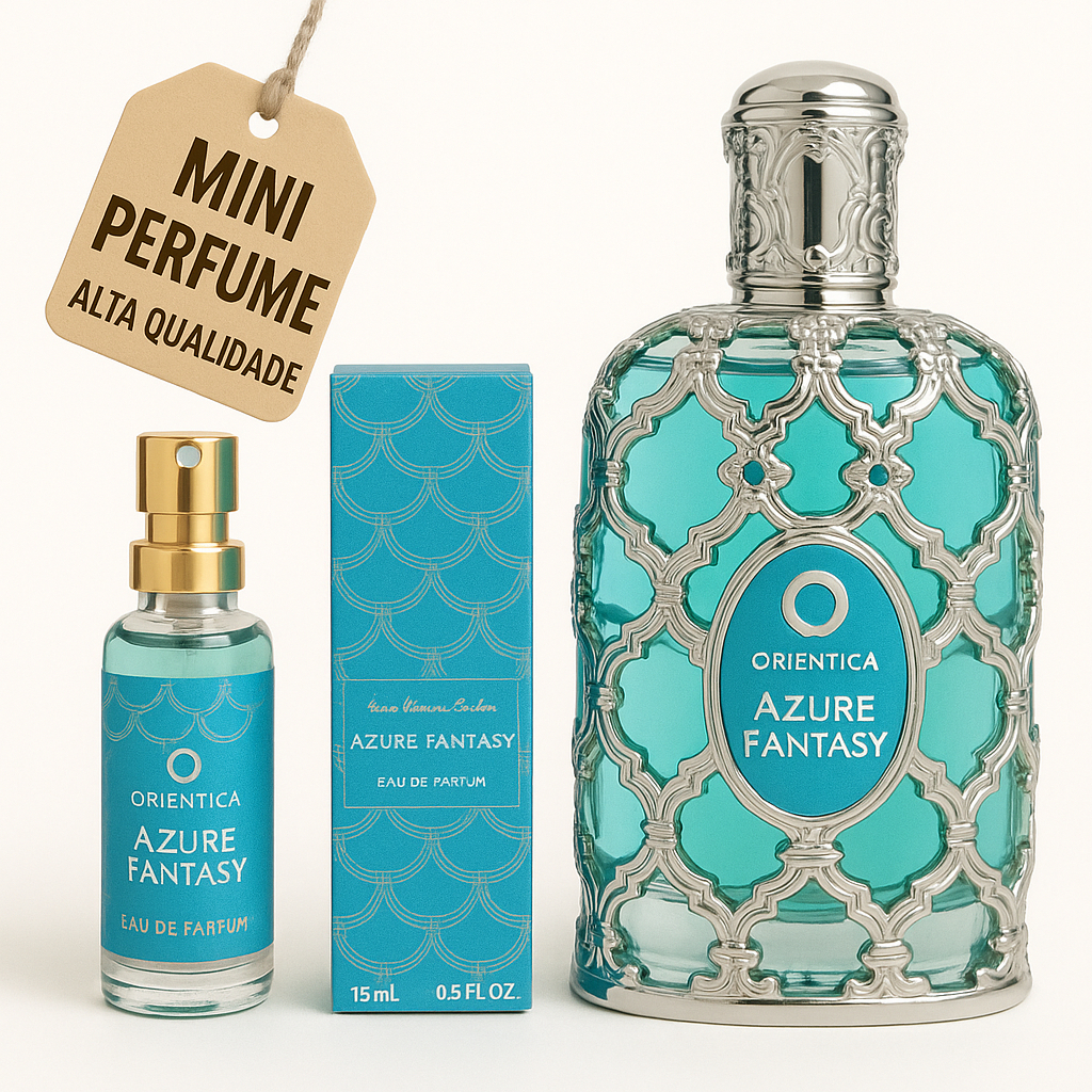 Perfume Azure Fantasy 15 ml – A Magia e a Elegância da Perfumeria Árabe ...