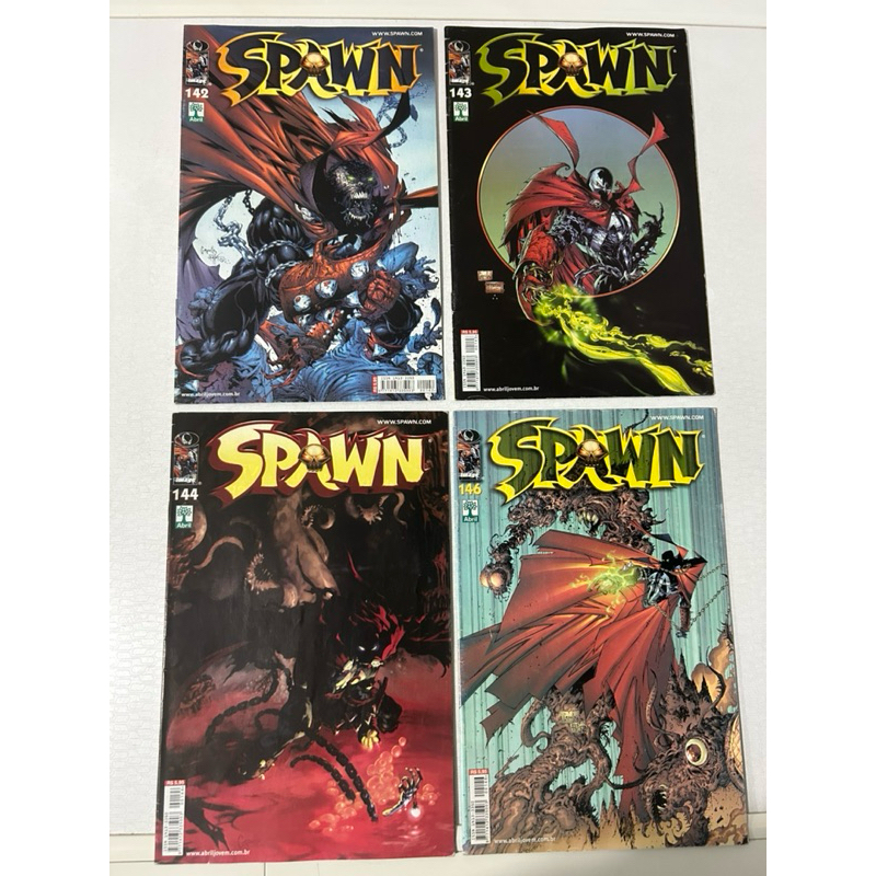 Hqs Spawn 142, 143, 144 e 146 (usadas) | Shopee Brasil