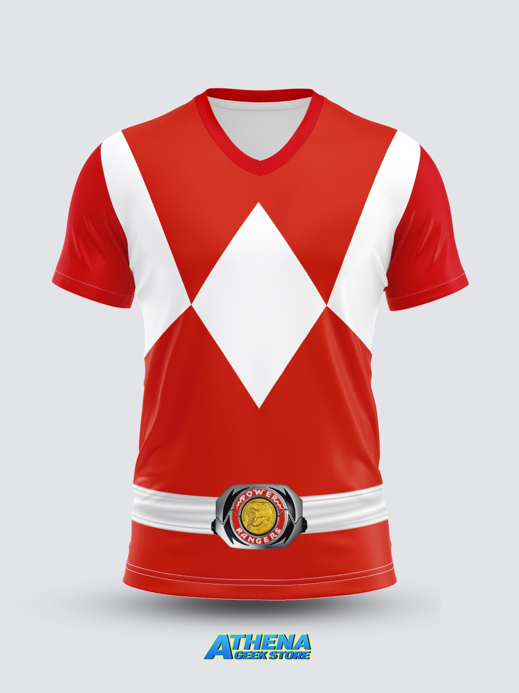 Camisetas Power Rangers Mighty Morphin/Zyuranger Infantil | Shopee Brasil