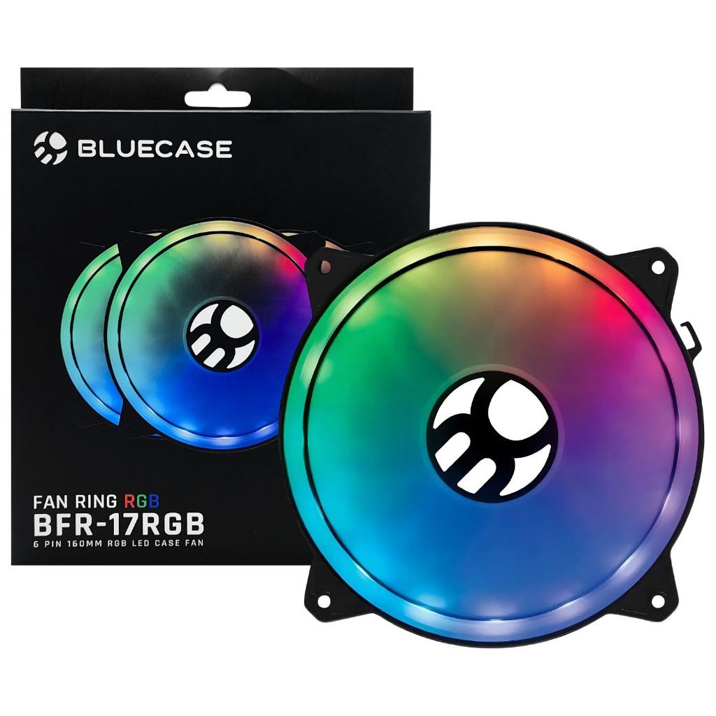 Cooler Fan LED RGB Ventoinha 160mm 6 Pinos Para PC Gamer Alta ...