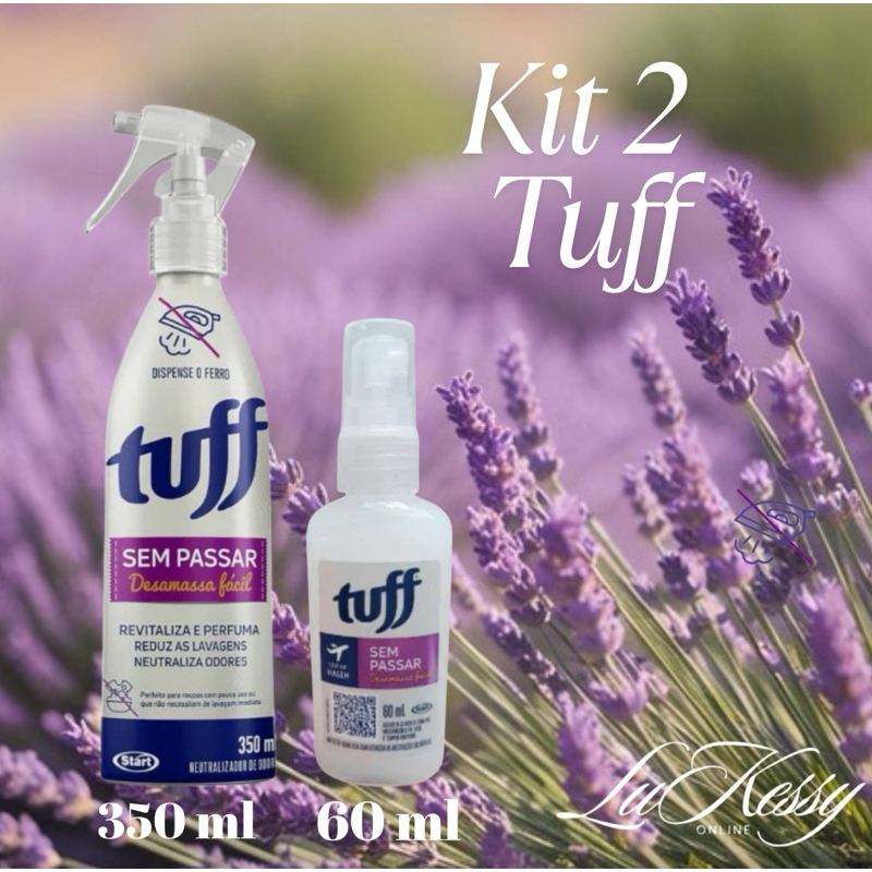 tuff Desamassa fácil sem uso do ferro 60ml Blister+350ml Spray | Shopee ...